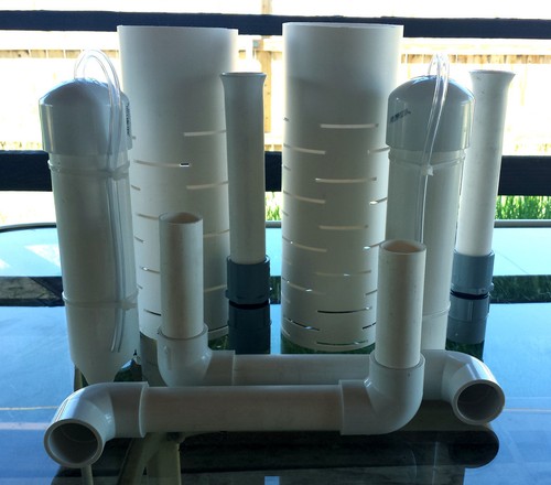 9" Bell Siphon Kit for Aquaponics / Hydroponics! IBC Tote - With ...