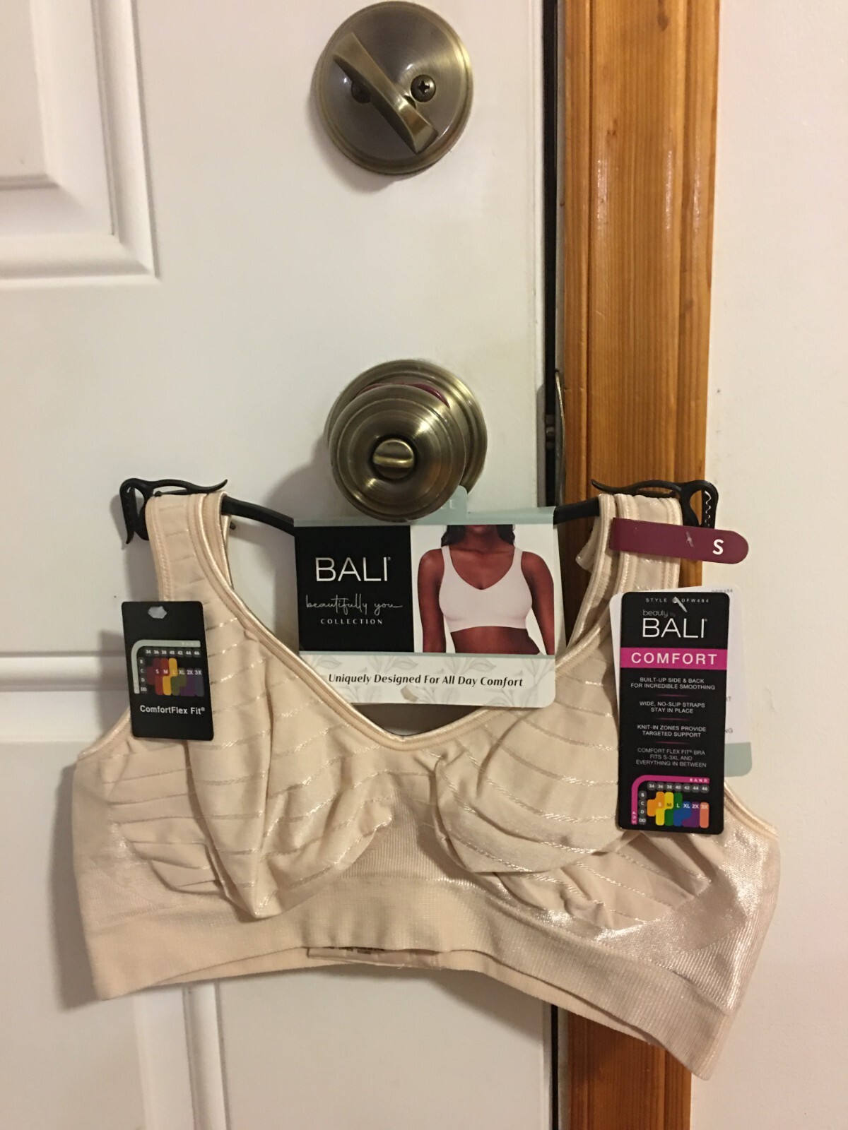 Bali DFW484 Light Tan Comfort Flex Wire Bra Sz Small for sale online | eBay