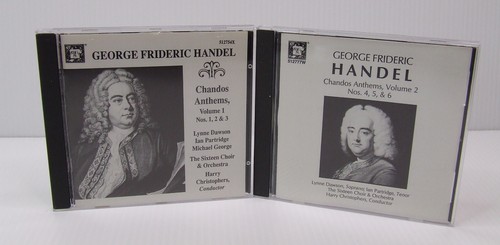 George Frideric Handel - Chandos Anthems Nos. 1-6 (2 Volume CD Lot) | eBay