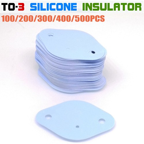 TO-3 Transistor Thermal Insulator Pad 0.3mm Silicone 100/200/300/400 ...