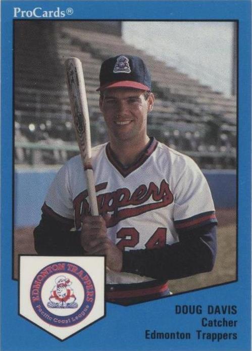 1989 ProCards Minor League Team Sets - Doug Davis #551 (RC) for sale ...