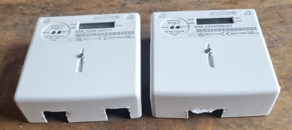Emlite ECA2.z ECA2.nv V1 100A Single Phase Electricity Reading Meter ...