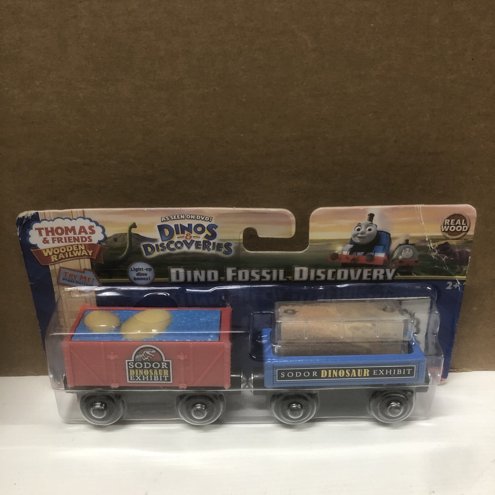 Thomas & Friends Wooden Railway Dino Fossil Discovery New Sealed Train ...