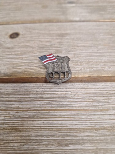 Vintage New York City Police 9/11 Badge Tac Pin | eBay