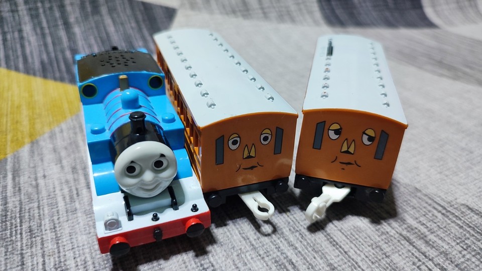 Thomas and Friends Talking Thomas 2nd Generation 2004 Tomy Trackmaster ...