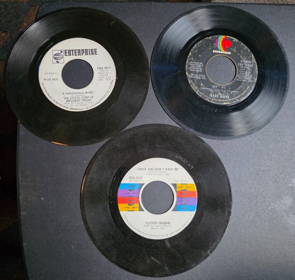 BIN Lot of 25 Funk/Soul/R&B 45s / 7" Singles on STAX/VOLT/ENTERPRISE +2 ...