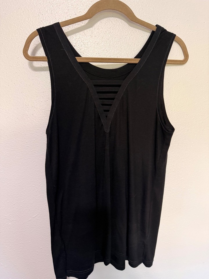 Hard Rock Tank Top Black With Hard Rock Rivera Maya Cut out Back XL | eBay