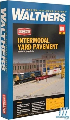 NEW Walthers 933-4120 Intermodal Yard Pavement Kit HO Scale NIB | eBay