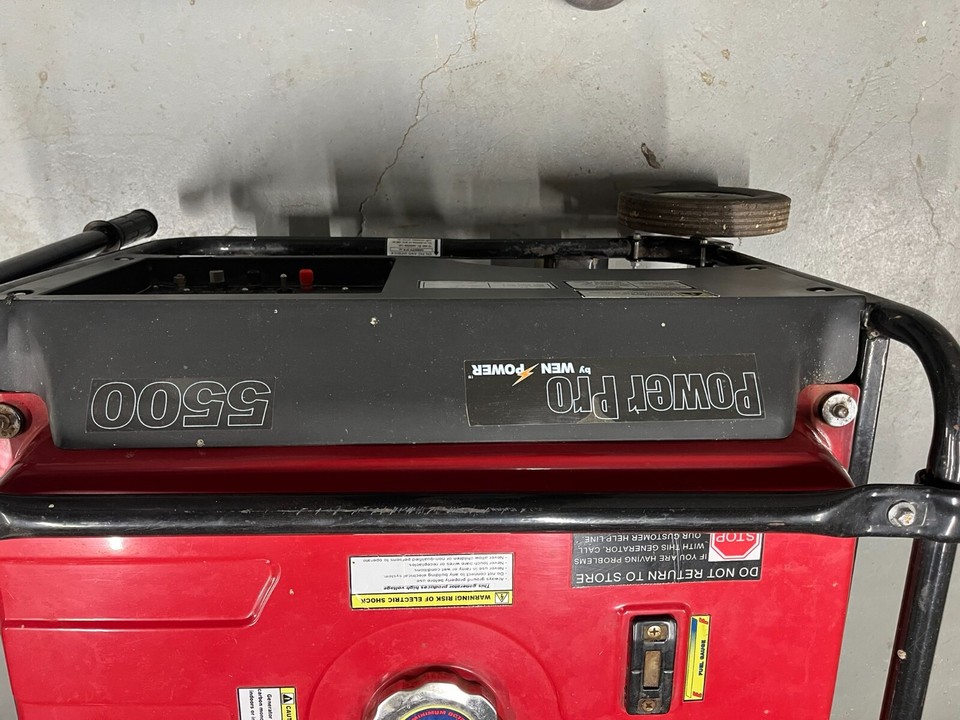 Wen Power Pro 5500 Gas Generator. Local Pickup Only | eBay