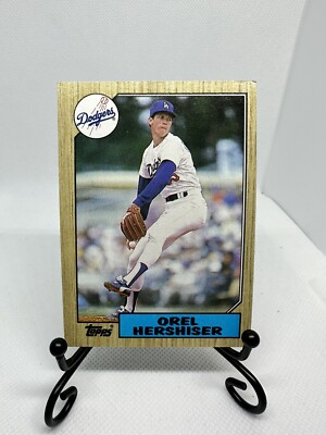 1987 Topps Baseball Orel Hershiser Card # 385 Los Angeles Dodgers | eBay
