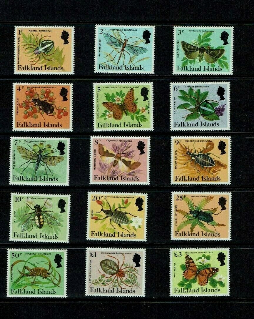 Falkland Islands: 1984 Insects definitive set, MNH set | eBay