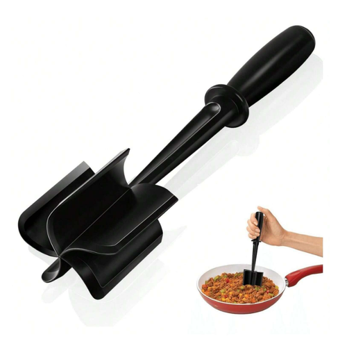 1pc Heat-Resistant Meat Chopper - Ground Beef Masher & Shredder Tool ...