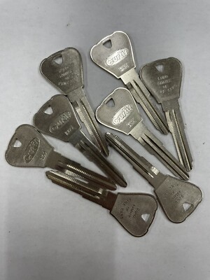 H65 Key Blanks Curtis for Various FORD Models 3 Keys Uncut - Lot Of 15 ...