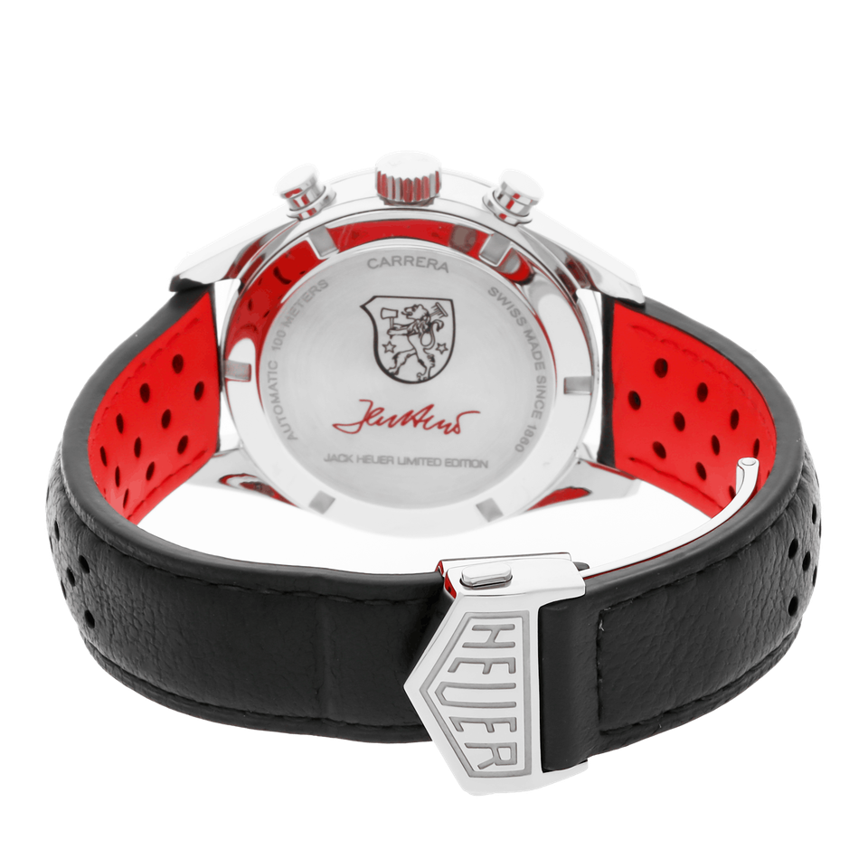 Tag Heuer Carrera Jack Heuer Limited Edition Steel Auto 41mm Watch ...