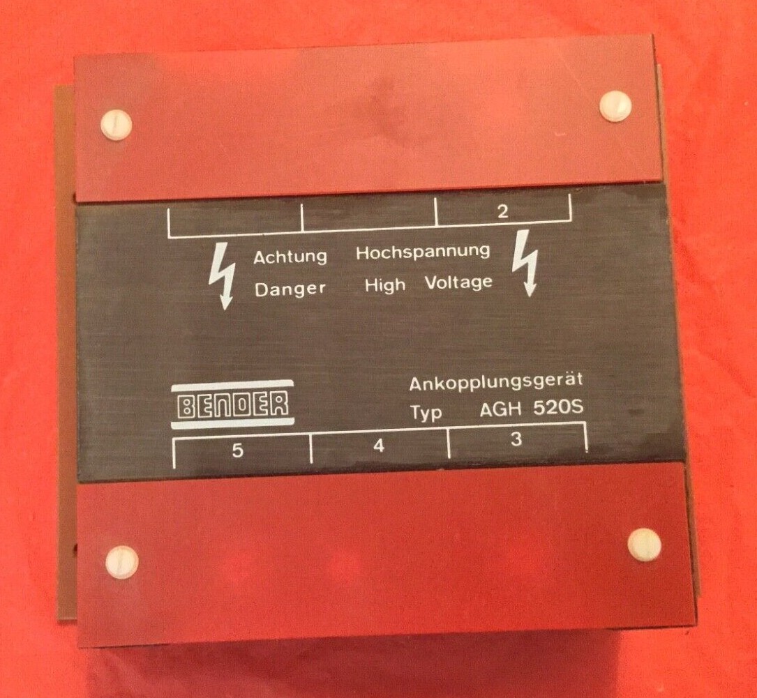 BENDER AGH520S COUPLING DEVICE B913033 / BY DHL & FEDEX for sale online ...