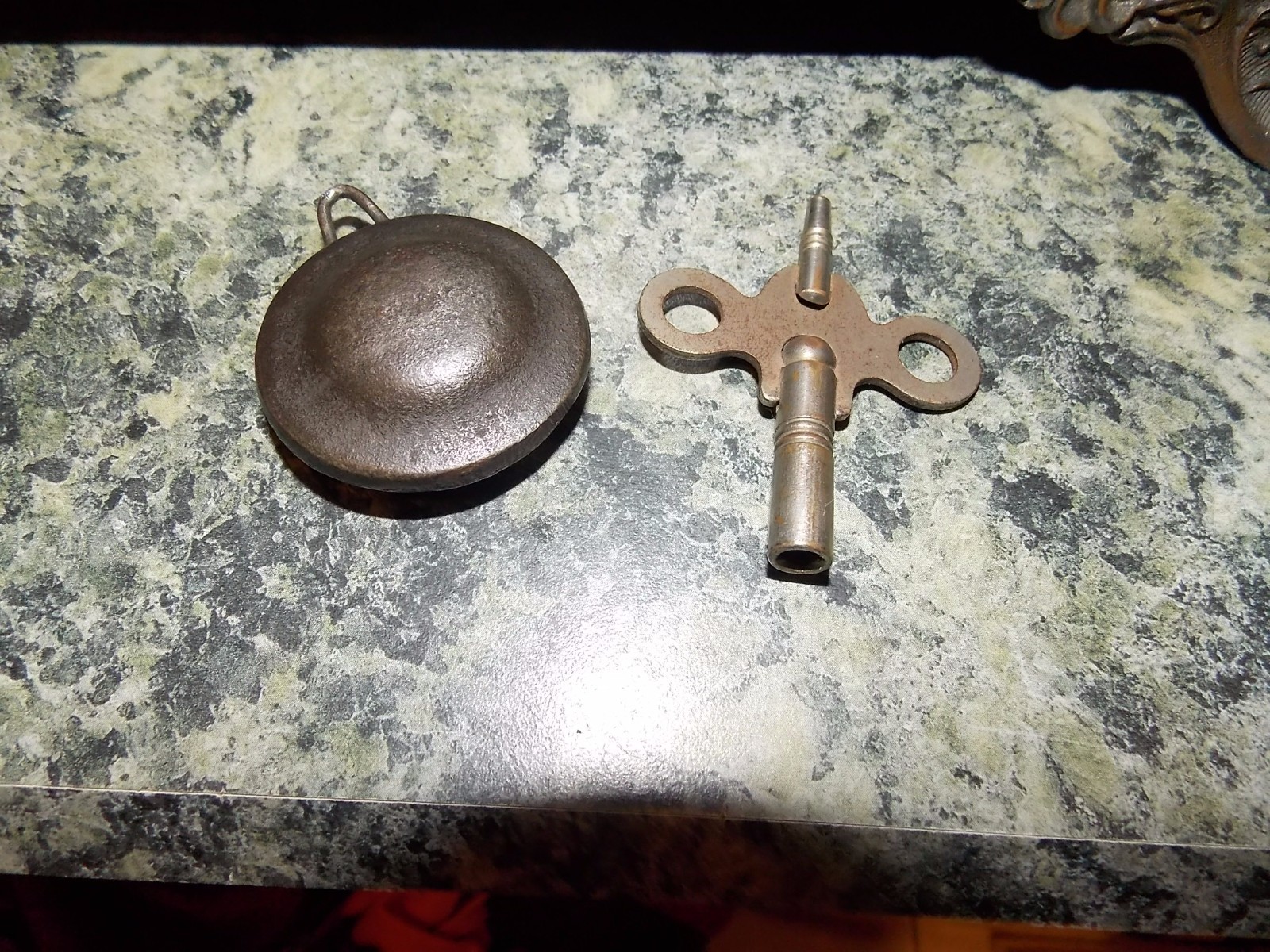 Very Rare Antique time and strike adamantine mantel clock Greek Women ...