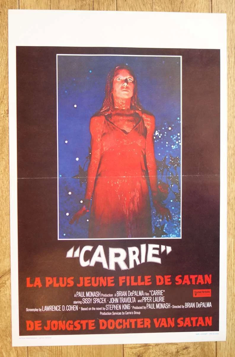 Original Carrie Movie Poster