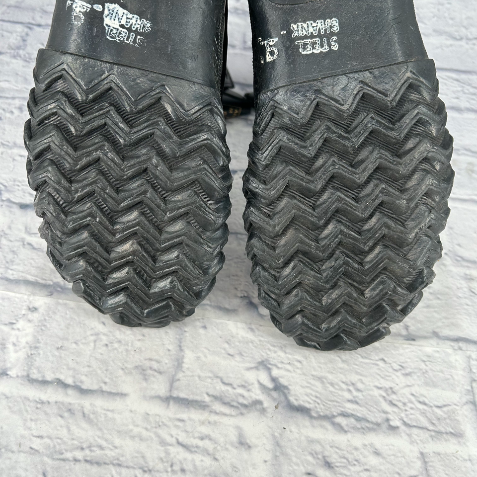 Lacrosse Iceman Men Sz 9 Winter Water Resistant Rubber Comfort Leather ...