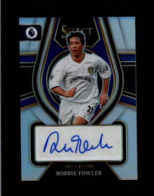 ROBBIE FOWLER 2022/23 SELECT PREMIER LEAGUE SILVER PRIZM AUTOGRAPH AUTO ...
