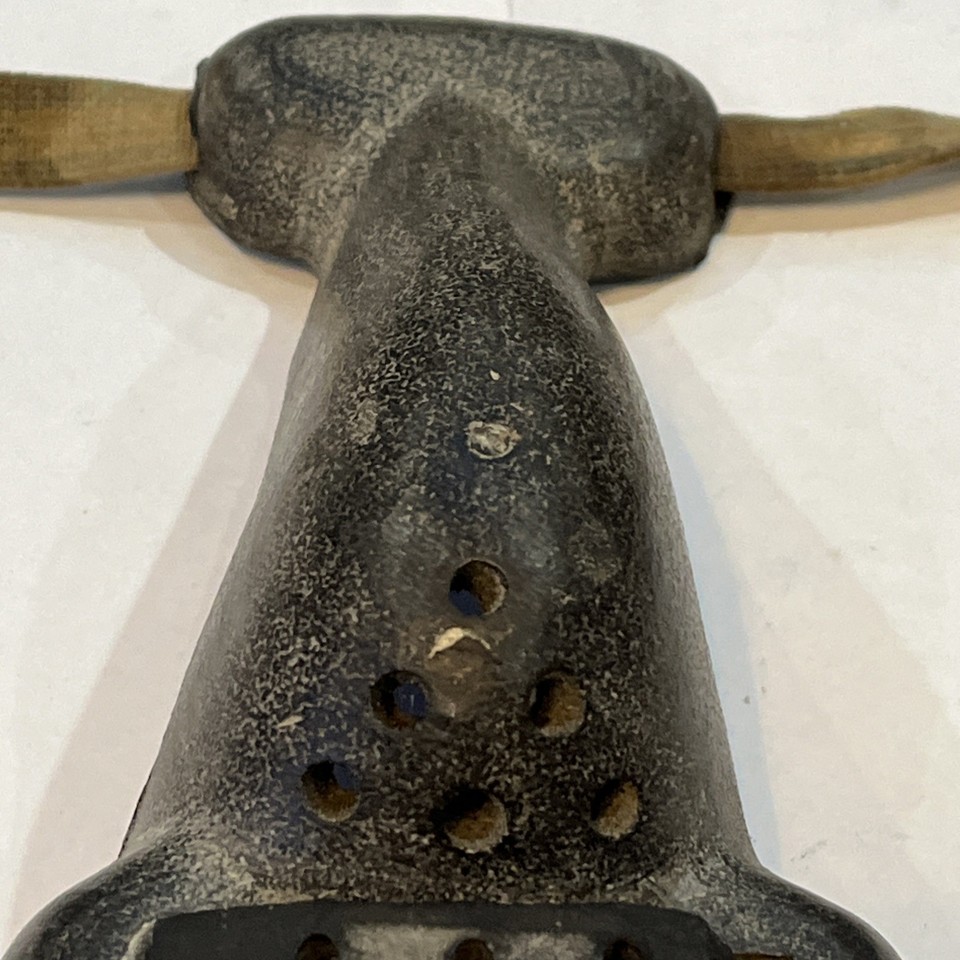 RARE Original 1891 Patent Stamped Antique Circa Football Nose Guard ...