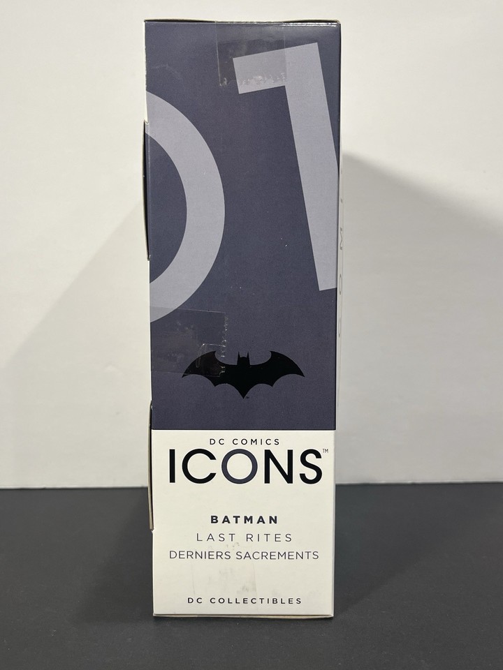 DC Comics Collectibles Icons Batman Last Rites 6” Action Figure | eBay