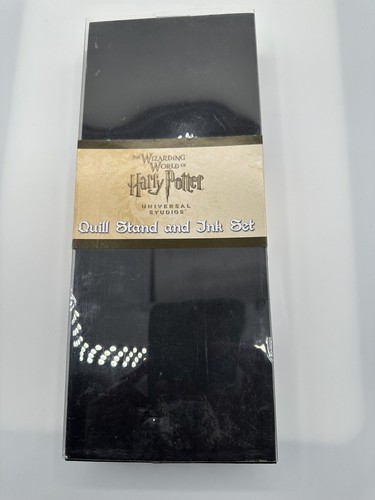 Wizarding World of Harry Potter Feathered Quill Stand and Ink Set. OPEN ...