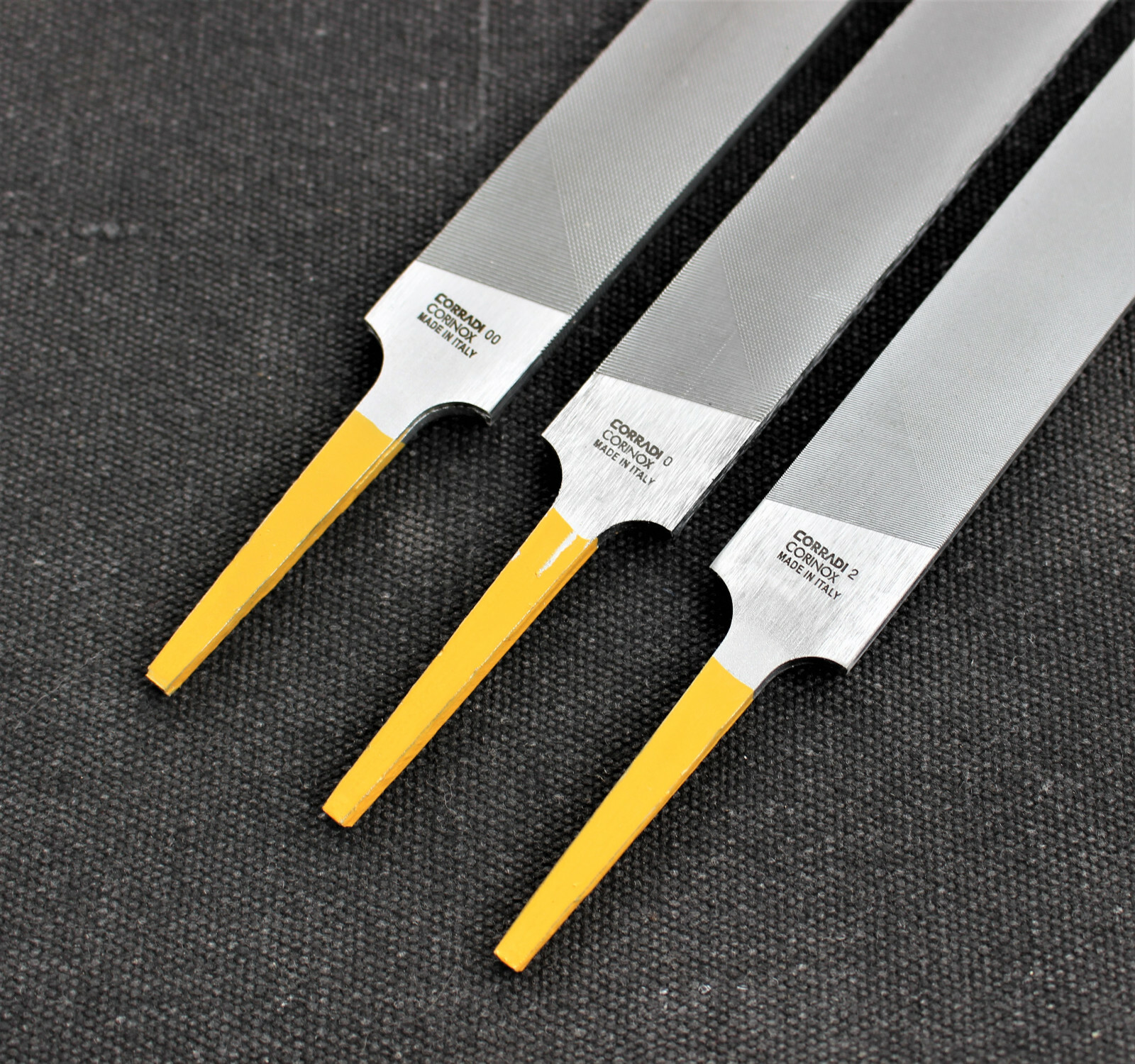 CORRADI CORINOX® Precision Files, Hand, 8", set of 3 | eBay
