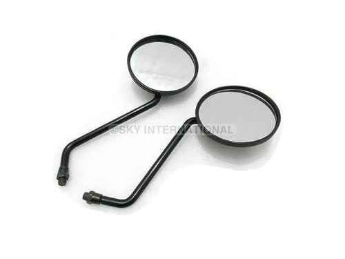 Handlebar Side Mirror Old Style Compatible With Royal Enfield Bullet | eBay