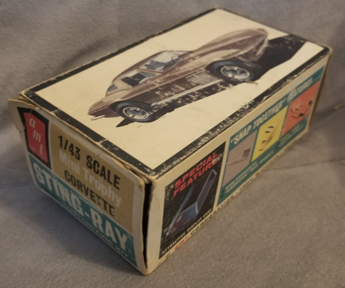 AMT 1/43 Chevy Corvette Stingray C3 Mini Trophy Model Customizing Kit ...