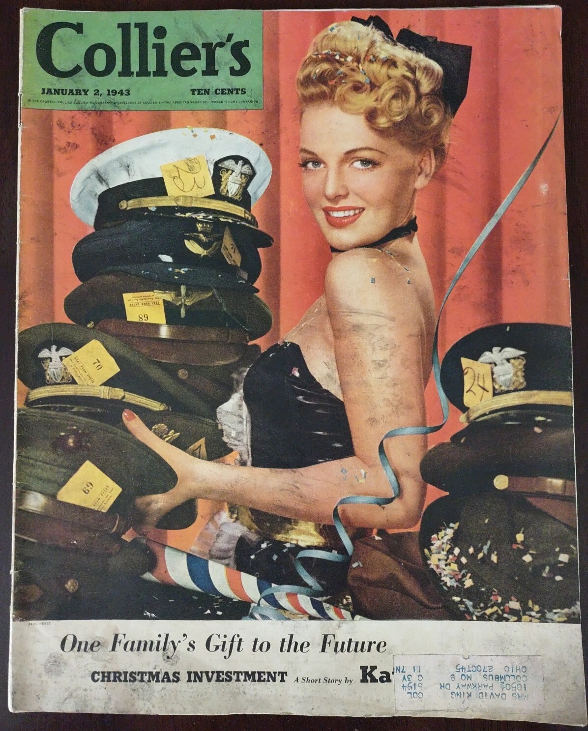 Collier's Vintage Magazine World War 2 Era WWII Ads January 2 1943 ...