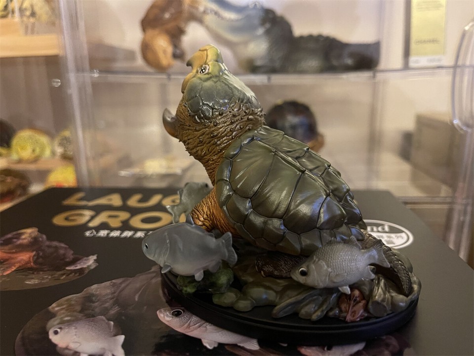 ANIMAL HEAVENLY BODY Alligator Snapping Turtle Figure Gift Animal Model ...