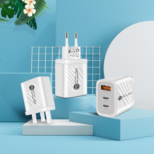 USB C Wall Charger 20W Fast Block Type C Charging Cube Box For Phone ...