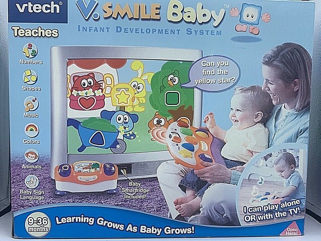 VTech V.smile Baby Infant Development System 1 Game a for sale online ...