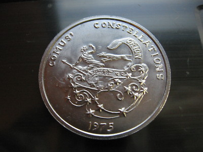comus constellations orion stars 1975 mardi gras doubloon new orleans ...