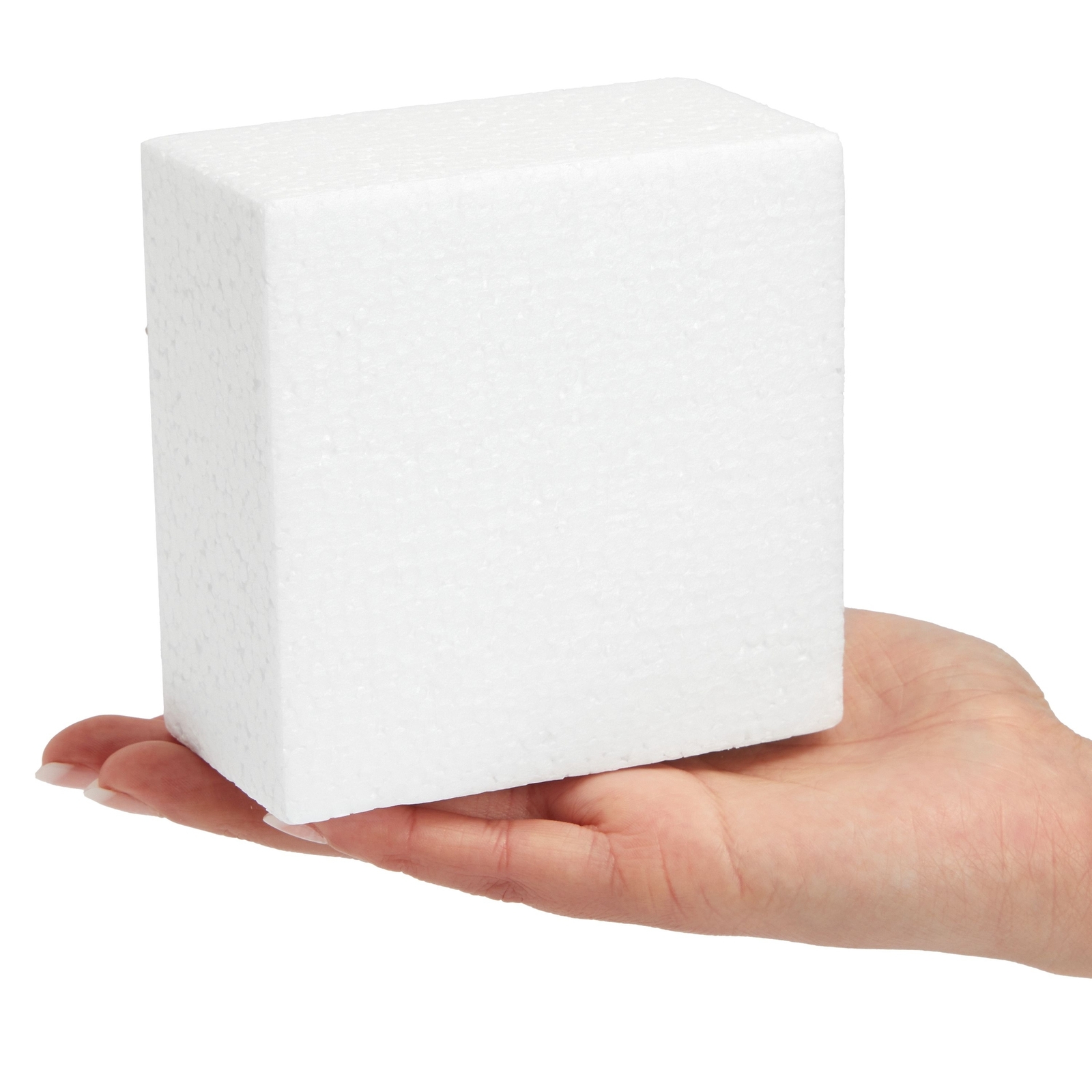 20 Pack Foam Blocks for Crafts, Floral Arrangements, White, 4x4x2 in | eBay