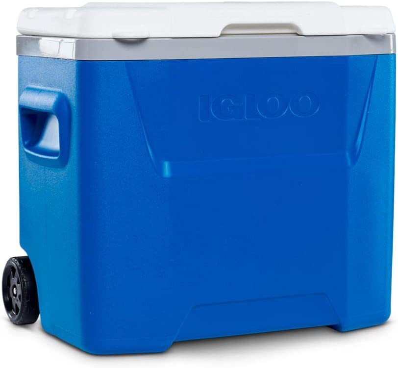Igloo Laguna 28qt 26lt Litre Roller Cooler Blue Wheeled Cool Box Ice IG34460 | eBay UK