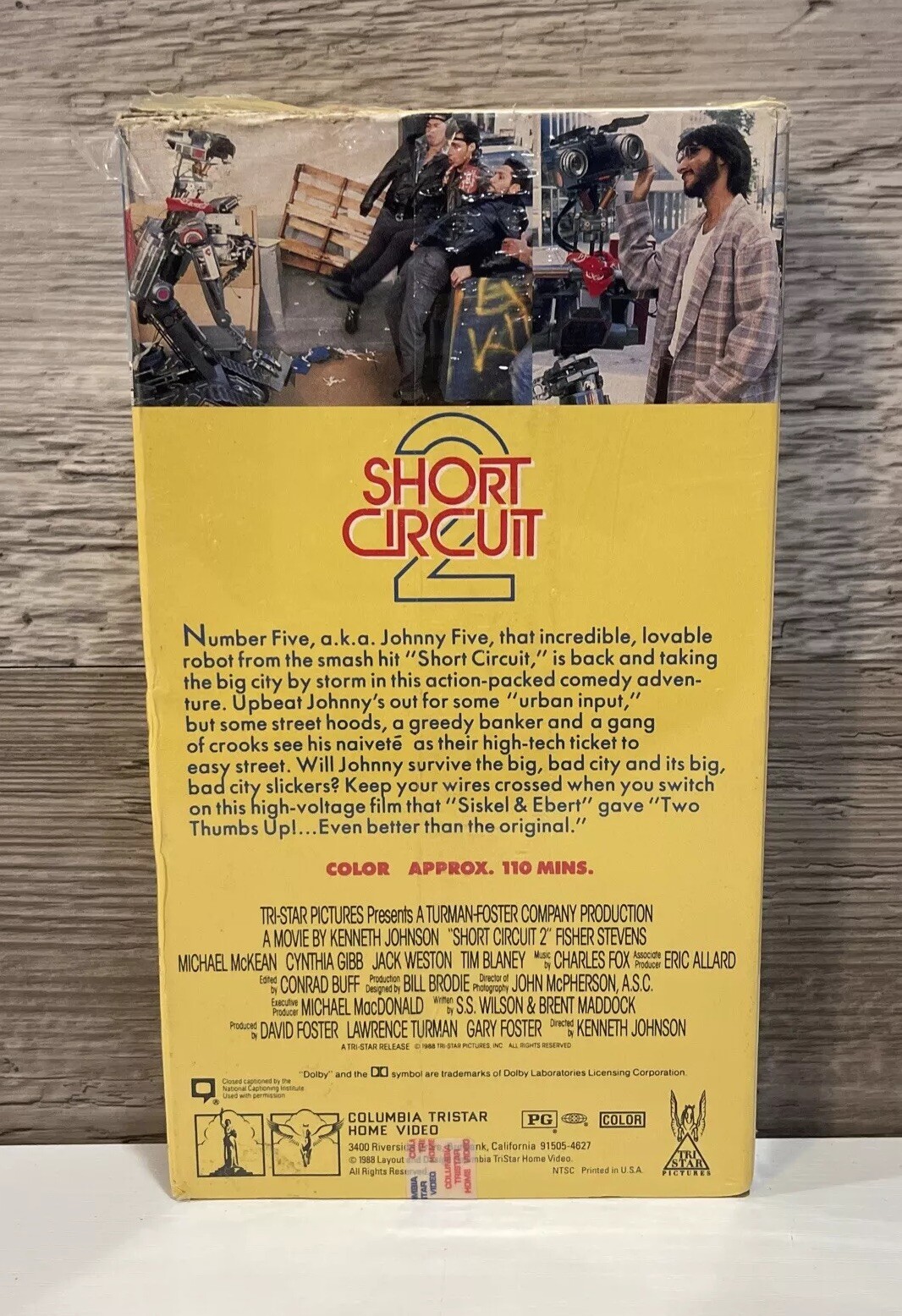 Short Circuit 2 (VHS, 1992, Closed Captioned) for sale online | eBay
