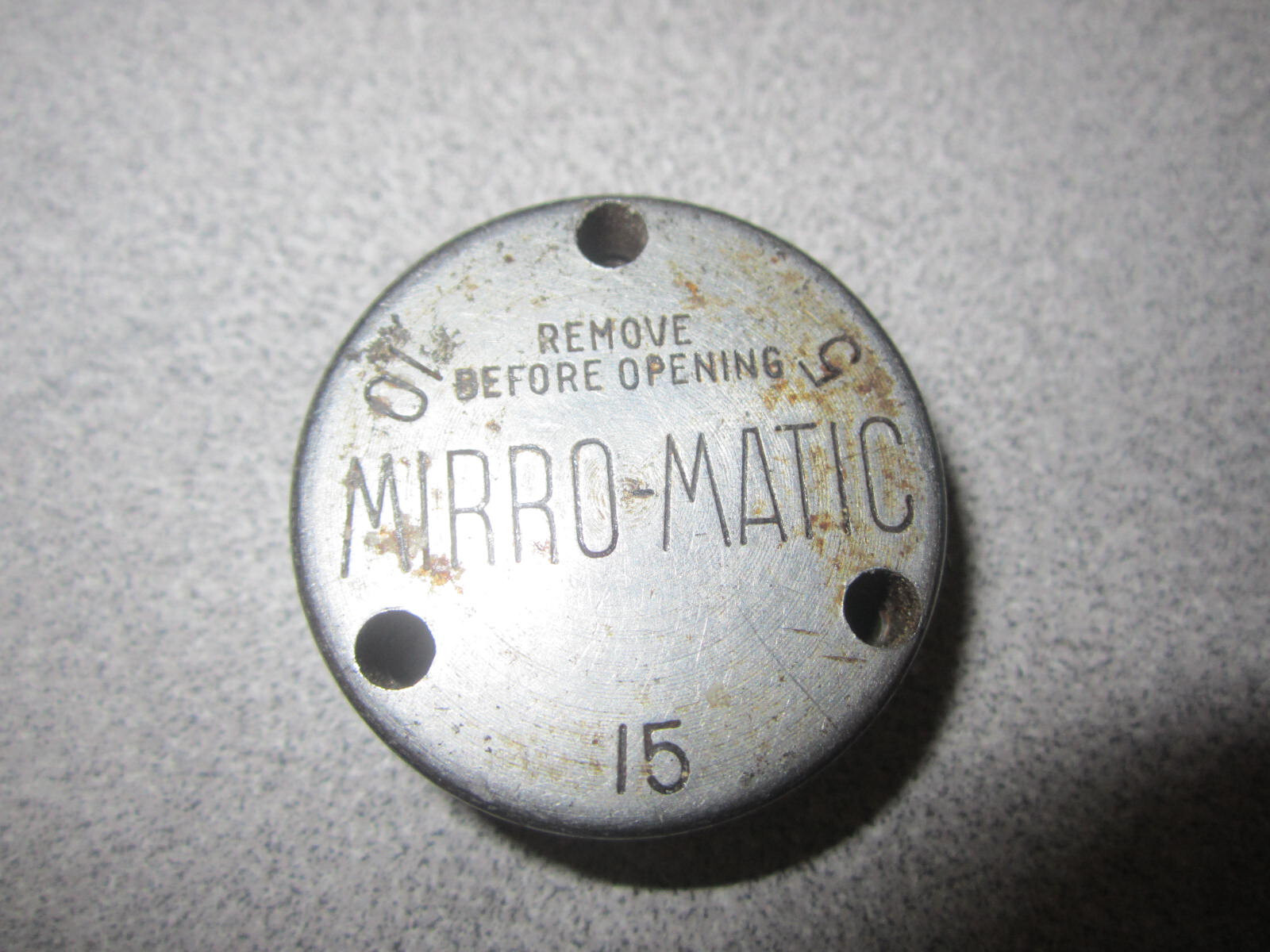 Vintage Mirro-Matic Pressure Cooker 5 10 15 lb Gauge Weight Regulator ...