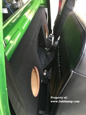 73-87 Silverado/Sierra Regular Cab Dual 10 Sub Box With Amp Space by ...