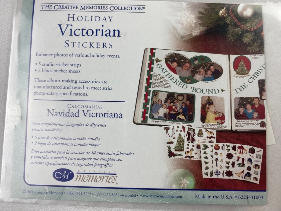 Creative Memories Sticker Pack Block Sheets VINTAGE Style YOU PICK | eBay