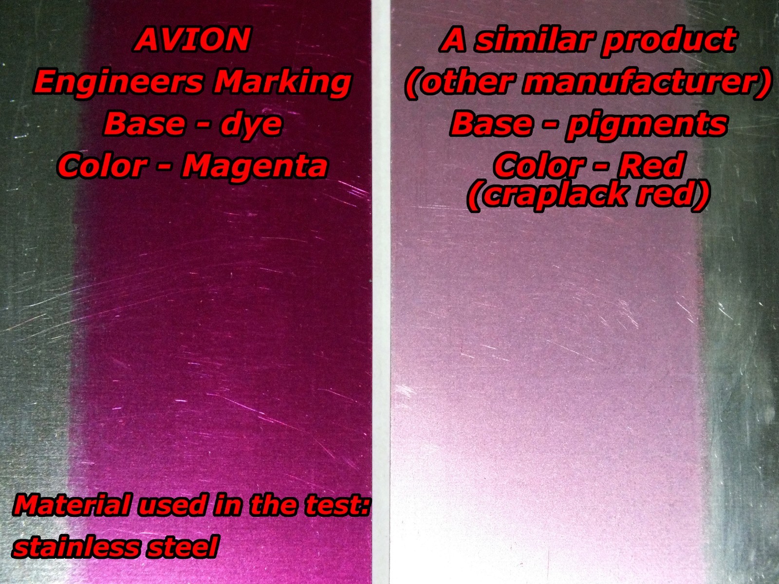 Engineers Marking Dye Compound Yellow Scraping Paint, Layout Fluid, Hi ...