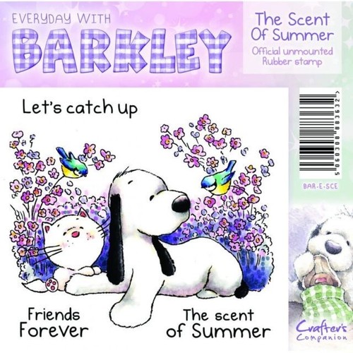 Crafter's Companion : Unmounted Rubber stamp : Barkley : The Scent of ...