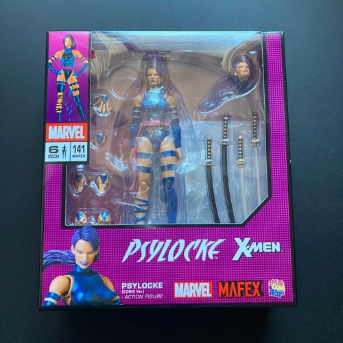 Medicom Toy Mafex No.141 Marvel X-men Psylocke Comic Ver. Action Figure ...