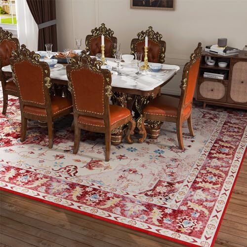 Super Soft Area Rug 5x8, Washable Living Room Rug, Non Slip Rug 5x8 ...