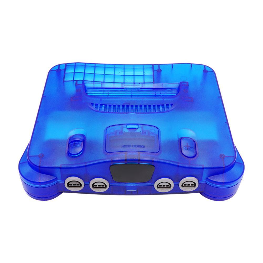 Replace Retro Console Translucent Case Fit for N64 (Clear Blue) | eBay
