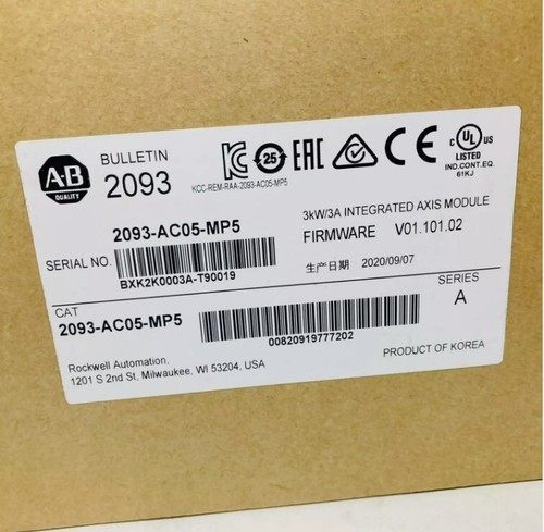 New Factory Sealed Allen Bradley 2093-AC05-MP5 / A Kinetix 2000 ...