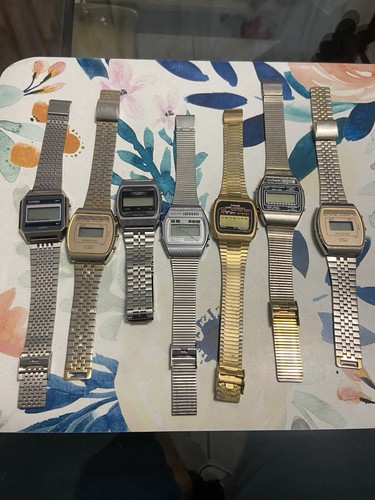 Vintage Conso Digital LED, LCD Citizen Casio Nelsonic Timex Quartz ...