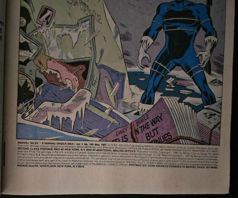 MARVEL TALES Star SPIDER-MAN # 199 1987 RAW Reprint Marvel Team Up #56 ...
