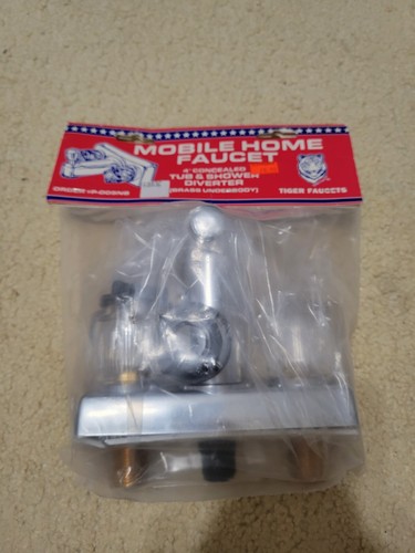 Tiger Faucets Mobile Home Faucet Concealed Tub & Shower Diverter Brass ...