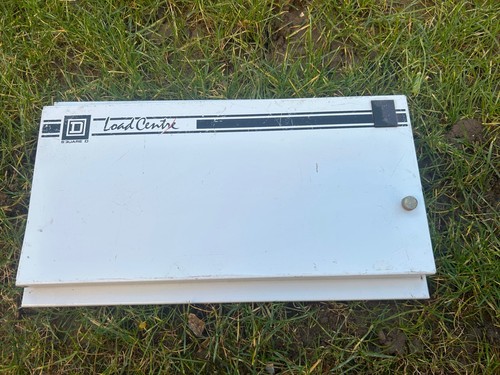 Square D Fuse Board Box Consumer Unit Cover Lid Metal Load Centre | eBay UK